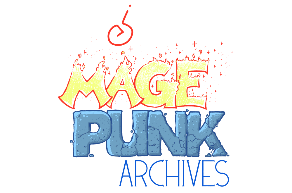 Mage Punk and the Final Flame Chapter Logo Banner ⋆ Mage Punk Archives